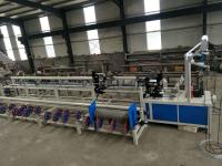 China PLC control double wire full Automatic Chain Link Fence Machine,Diamond Mesh Machine for sale