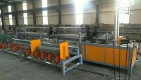 China PLC control double wire full Automatic Chain Link Fence Machine/Diamond Mesh Machine for sale