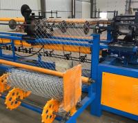 China PLC control single wire full Automatic Chain Link Fence Machine for sale