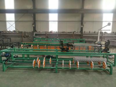 China 3m width full automatic single wire/double wire feeding chain link fence machine for sale