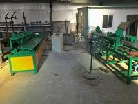 China 2m-4m width Full Automatic PLC single wire  Chain Link Fence Machine for sale