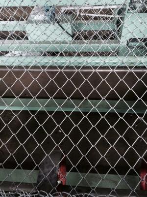 China High Speed Double Wire  Chain Link Wire Mesh Making Machine For Diamond Mesh for sale