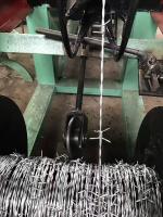 China Positive and Negative  Standard Barbed Wire Making Machine Good Supplier High Tensile for sale