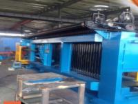 China 4.3m width 80*100 full automatic gabion  box making machine/hexagonal wire mesh machine for sale