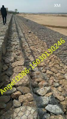 China China 2mx1mx1m Gabion/Direct Factory Hot-Dipped Galvanized Gabion(XM) for sale