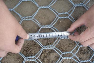 China Hot sell 80mmx100mm, 2mX1mX1m  Galvanized gabion box/gabion mattress to phiiippines market for sale