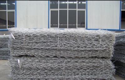 China 80mmx100mm 2mX1mX1m Gabion Mesh Basket Abrasion Resistance Economical for sale