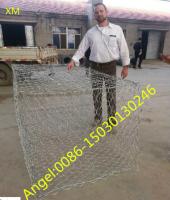 China Hexagonal Galvanized Gabion Box Stone Cage Mesh For Philippines Market for sale