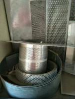 China 1mm thickness galvanized Perforated Metal Mesh Coil for sale
