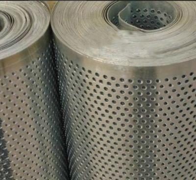 China 0.5mm thickness Stainless Steel Perforated Metal Mesh Coil for sale