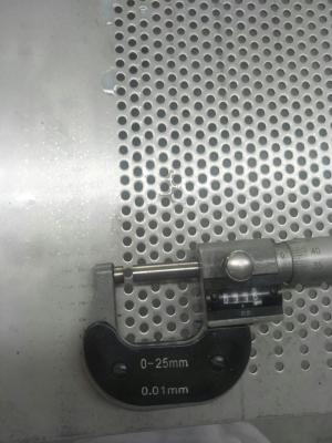 China 3mm hole Staggered Stainless Steel Perforated Metal sheet for sale