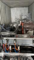 China Zimbabwe Customer Full Automatic Brick Force Welded Wire Mesh Making Machine 115 230mm for sale