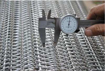 China Stainless Steel Chain Link Spiral Wire Mesh Balanced Conveyor Belt for Biscuit Baking Mesh Belt for sale