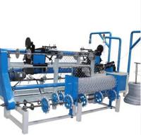 China 3m width Fully Automatic Chain Link Fence Machine Double Wire Feeding chian link fence machine for sale