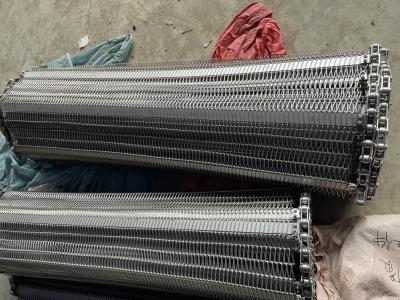 China Balanced Stainless Steel Conveyor Belt Weave Flat/Round Woven Wire Mesh Belt Conveyor for Freezing, filtration Machine for sale