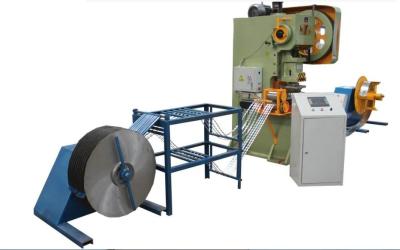 China 9 strips High Productivity Steel Construction Razor Barbed Wire Making Machine for sale