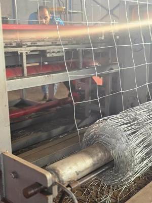 China Automatic Field Fixed Knot Cattle /Deer Grassland Mesh Fence Netting Machine for sale