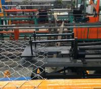 China 4m width PLC control  double wire/single wire Chain Link Fence wire mesh Making Machine for sale