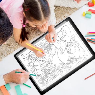China CE FCC ROHS Certified Rechargeable Cordless LED Light Box Dimmable Diamond Painting Tracing Board Indoor Outdoor Drawing Toys 48334530mm for sale
