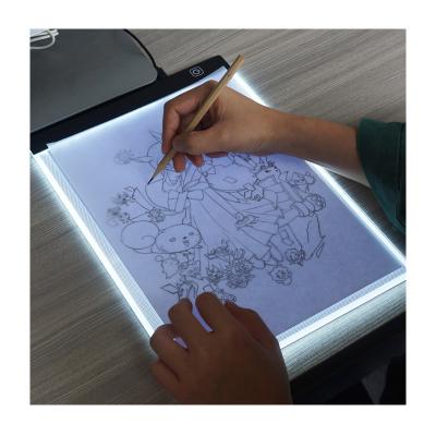 China Led Component Light Source Ultra Slim Dimmable Table Trace Board Pmma Acrylic Led Light Pad For Diamond Painting Drawing for sale