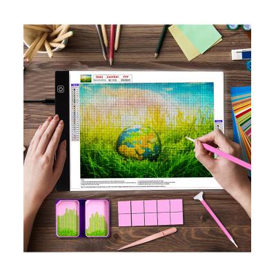 China 33523535mm LED Artist Lighted Drawing Board Certified Acrylic Panel LED Tracing Light Box Type C Power Drawing Sketching for sale