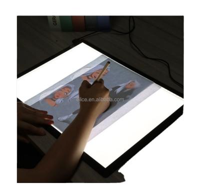 China Customization Acrylic Ultra Thin LED Light Pad Professional Design Drawing Board Illuminated Light Plastic Custom Logo for sale