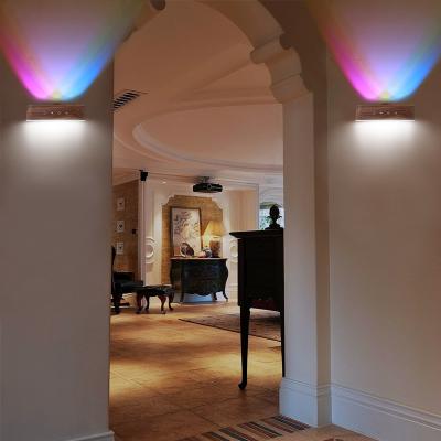 China Usage time 4 to 120 hours LED corridor art luxury simple personality magnetic plug smart wall lamps bedroom hotel aisle living room for sale