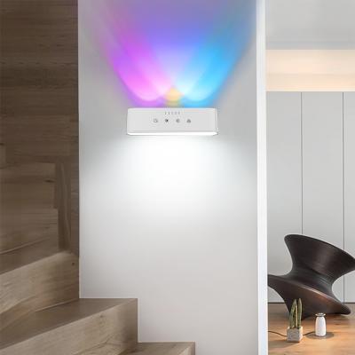 China E26 Bulb Base Night Pack RGB Mounted Living Room Decorative Sconces Rechargeable Smart LED Lights Wall Lamps Bedroom Hotel for sale