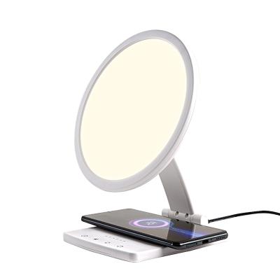 China Office Wireless Charger Led Phototherapy Lamp 10000 Lux Sunlight White Daylight Sad Light Therapy Product Weight 0.49kg for sale