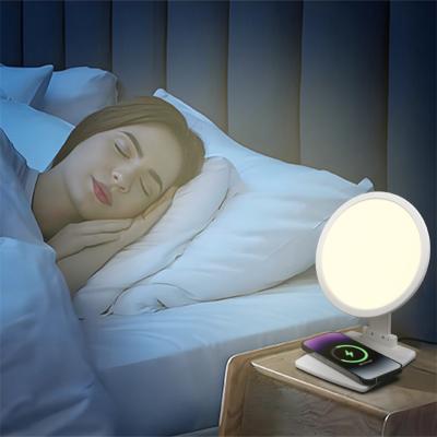 China 049 Kilogram Customizable Logo Wireless Charging Function Lamp 10000 Lux Led Daylight Sad Light Therapy Lamp Depression for sale