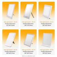 China Acrylic ABS Led Bar LED Bright White Therapy Light 10000Lux Brightness UV Free Timer Touch Control Standing Bracket Bedroom for sale