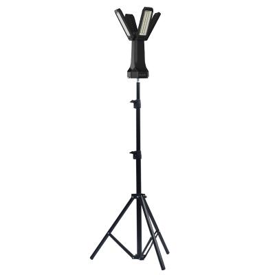 China Lighting And Circuitry Design 16000mAh Magnetic Foldable LED Camping Light Four Leaf Lighting Solutions Outdoor Adventures for sale