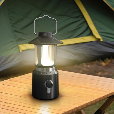 China LED Light Source JSK L22 Vintage 8000mAh Camping Lantern Dual Mode 2000K 6500K Telescopic Design Garden Application for sale
