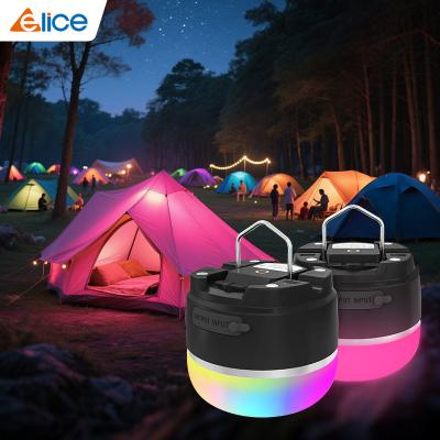 China 2700-6500K Color Temperature RGB LED Portable Camping Lantern Emergency Light 6-level Brightness IPX7 Waterproof Outdoor for sale