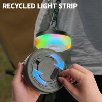 China LED Light Source Rechargeable Camping Lantern 4.2V Featuring Dynamic Modes and RGB Color Temperature Outdoor Camping Light for sale