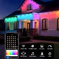 China Point Lights Rgbw Gemstone Wifi House Source Track Rgbic Smart Holiday Eaves Led Christmas Permanent Outdoor Lighting for sale