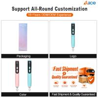 China Factory Direct Wholesale Hot Sale Replaceable Tips Non Slip Grip 3 Suction 3 Brightness Lighted Electric Diamond Art Pen for sale