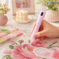 China Factory Direct Sale Hot Selling Art Supplies 3 Suction Gears 3 Brightness 600mAh Battery Lighted Electric Diamond Art Pen for sale