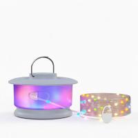 China Decorations Party Water Resistant Colorful Rechargeable Led Outdoor String Camping Lamp for Holiday Festival Motif for sale