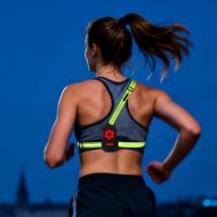 China Best Seller USB C Fast Charge 1 5H 9 5H Run Time Night Running Light Vest Outdoor Sports Night Run Chest Lamp for sale