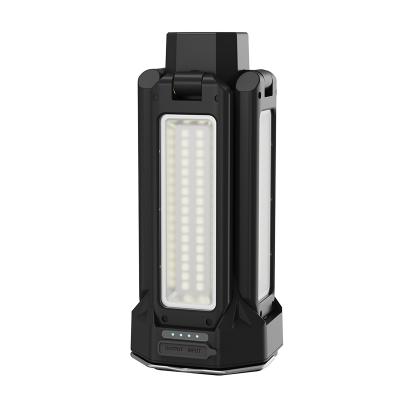 China Best Seller 16000mAh Collapsible 360° Lighting Waterproof Camping Lantern Four-leaf Lighting Camping Light for sale