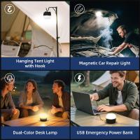 China Bulk Order 500LM USB Output Solar Camping Light 21700 Battery Multi-Color LED Outdoor Rechargeable Lantern for Garden Use for sale