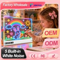 China Factory Direct Hot Selling 5 White Noise Sound Pickup Rhythm 4 Level Auto off Timer LED Drawing Board for sale