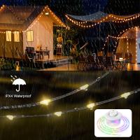 China RGB Outdoor Camping Light Waterproof Camping Ambient Light Strips 10m Ultra-Long RGB String Lamp Portable Outdoor Camping Light for sale