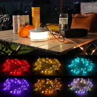China Portable Multifunctional Waterproof Led Rechargeable Camping Lanterns Outdoor Camping Lamps With Usb Charger for sale