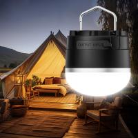 China Use Mobile Battery Dimming 360 Usb Multifunctional Emergency Outdoor Led Light Camping Lamps With Power Bank for sale