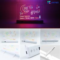 China Factory Direct Sales Trending Music Sync Rhythm Mode Flicker Free Foldable Stand Portable 15 Inch ABS Plastic LED Drawing Board for sale
