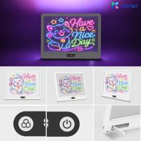 China Factory Direct Sales Hot Sale Wipe Clean No Ghost Kids Drawing Shop Menu Sign Light Board LED Drawing Board for sale
