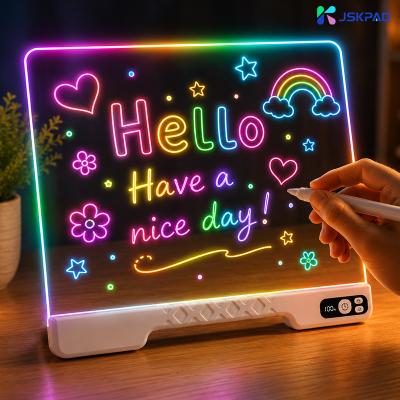 China Factory Direct Supply Best Selling 1000mAh Battery 3 Level Brightness Eye Friendly Reusable Acrylic LED Home Drawing Board for sale