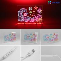 China Adjustable Brightness Wired Controller Drawing Room Decor Bar Cafe Menu Factory Direct Sale Hot Selling LED Drawing Board for sale